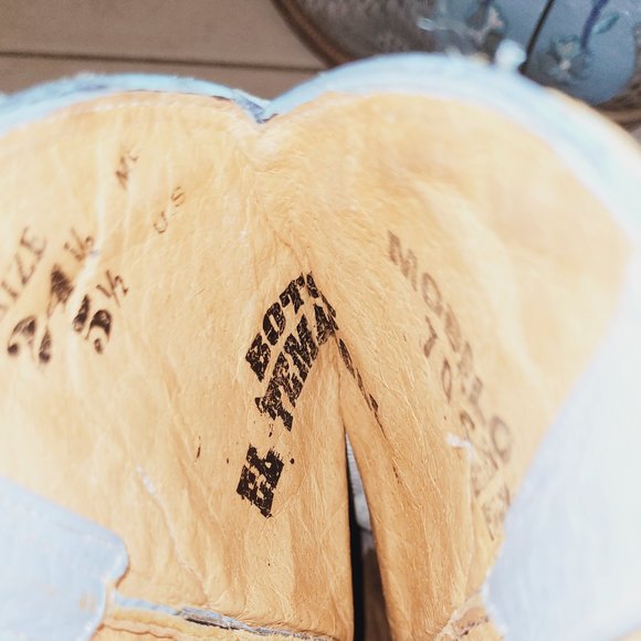 modelo | Shoes | Blue Python Womens Cowboy Boots | Poshmark